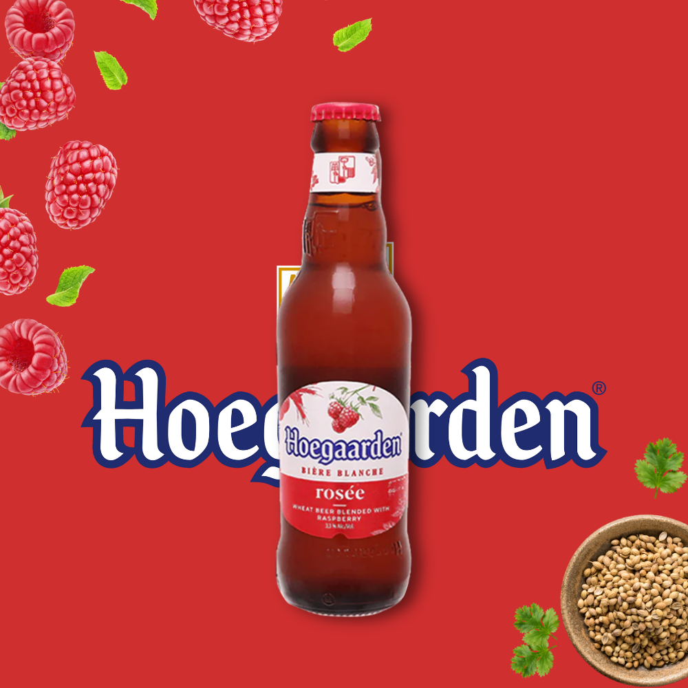 Hoegaarden Rosée 248ml – เบียร์ราสป์เบอร์รีเบลเยียม หอมหวาน ดื่มง่าย