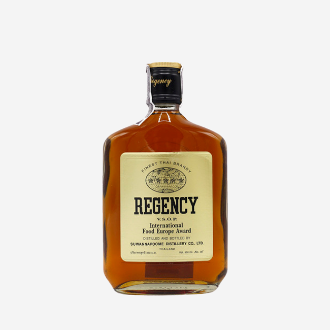 Regency Brandy VSOP 350ml | รีเจนซี่บรั่นดีไทย รสนุ่ม ขวดแบน