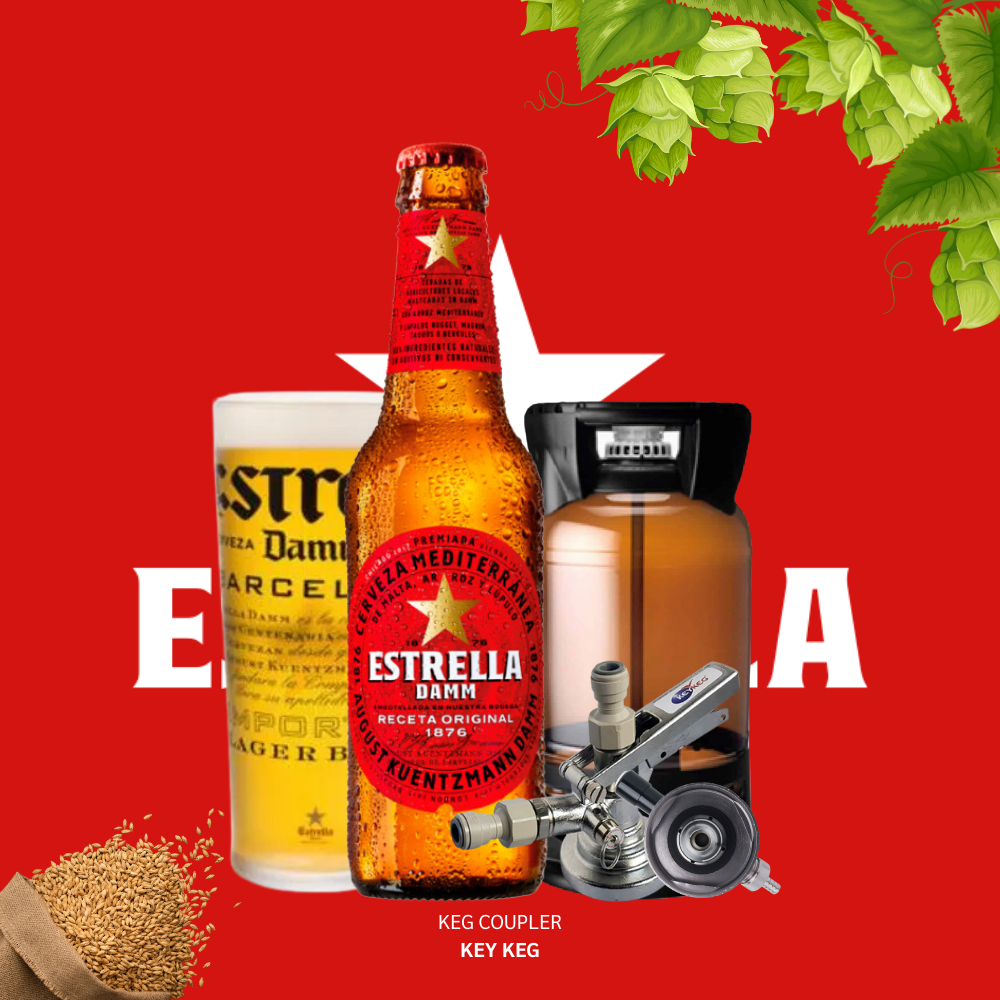 Estrella Damm Barcelona Beer 30L. - ลาเกอร์สเปนต้นตำรับ สดชื่น ดื่มง่าย