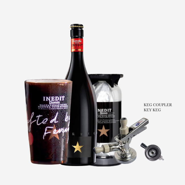 Estrella Damm Inedit – เบียร์สเปนสไตล์ Witbier ถัง 20L สำหรับการจับคู่ ...