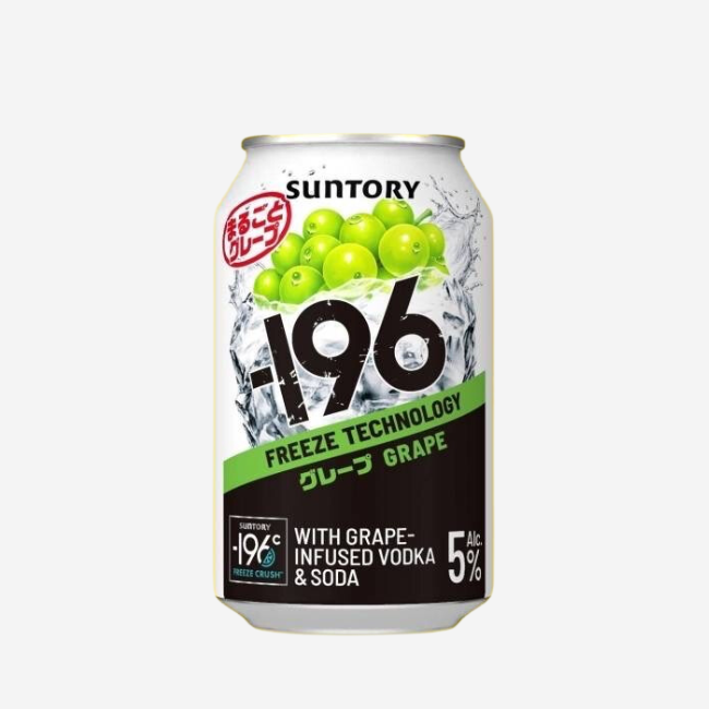 Suntory Strong Zero Grape 330ml | ชูไฮองุ่น 5% เหมาะกับปาร์ตี้เบาๆ
