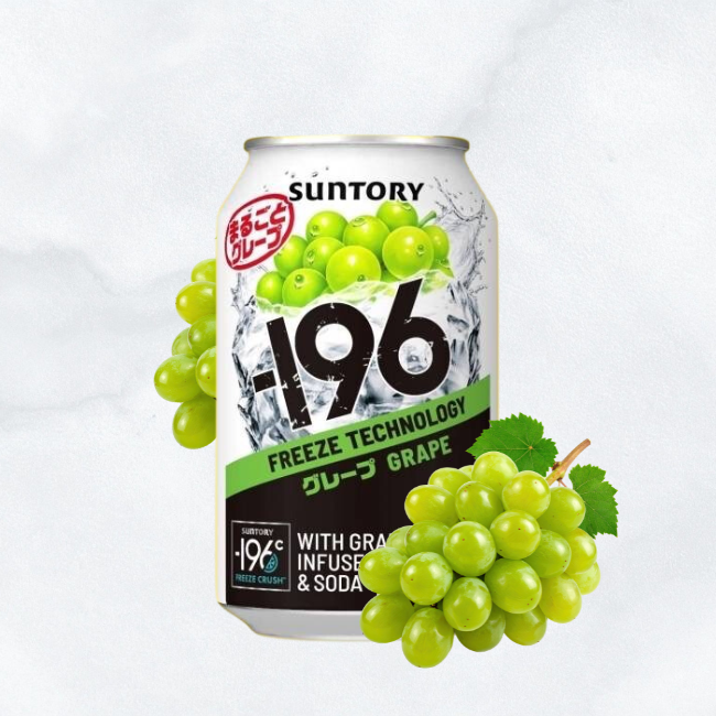 Suntory Strong Zero Grape 330ml. - เครื่องดื่มญี่ปุ่นรสองุ่นเข้มข้น ...
