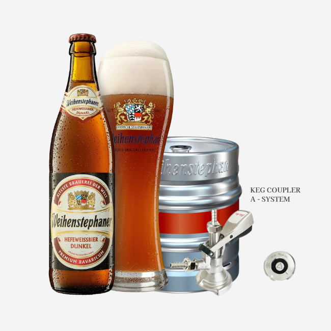 Weihenstephan Hefe-Weissbier Dunkel 30L – เบียร์ข้าวสาลีเข้มสไตล์เยอรมัน