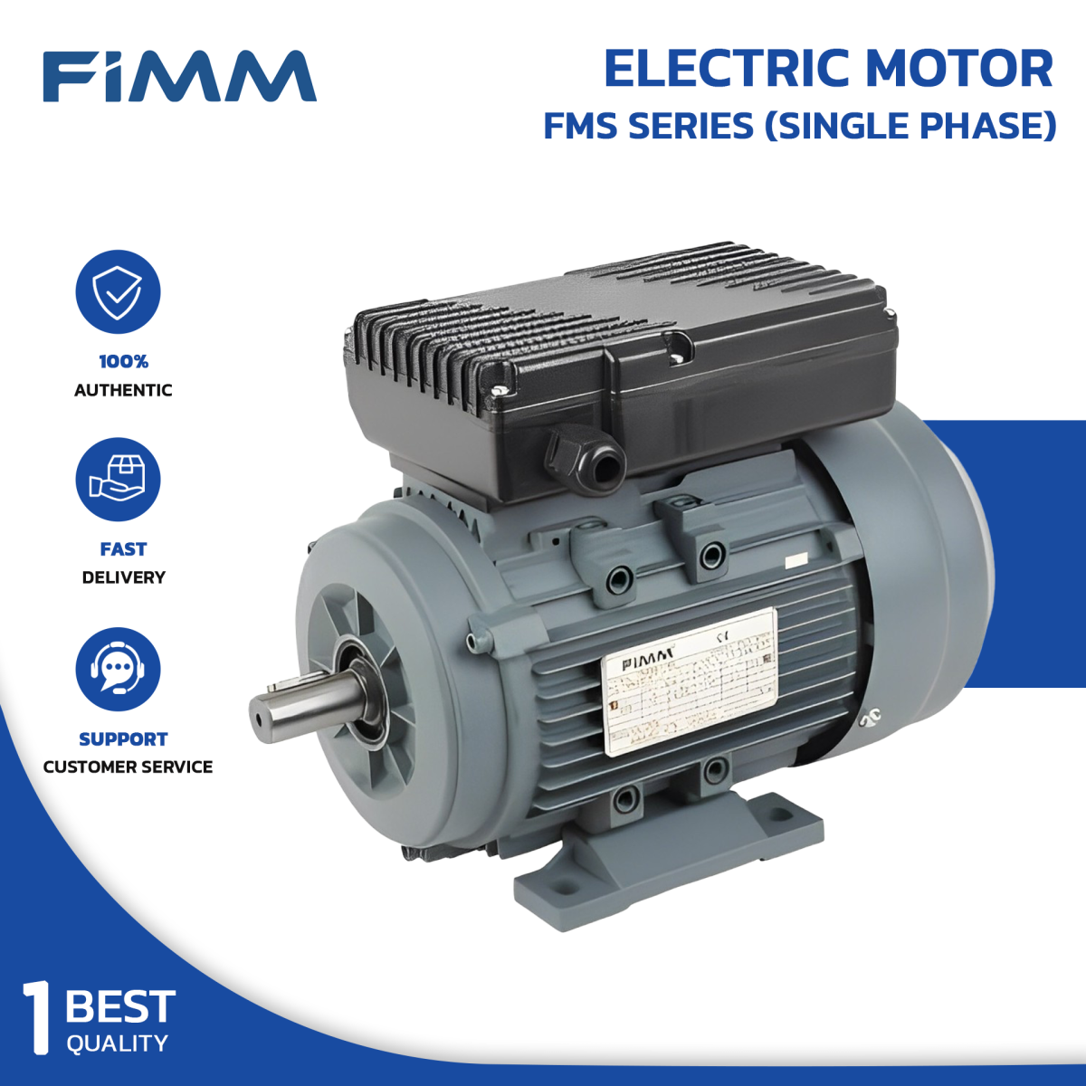FIMM-KEB Motor - FMS Series (Single Phase)