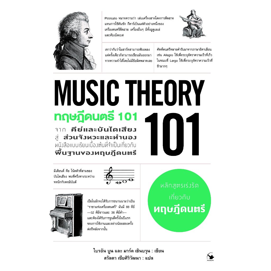 ทฤษฎีดนตรี 101 (MUSIC THEORY 101) / ไบรอัน บูน และ มาร์ค เชินบรุน / สร ...