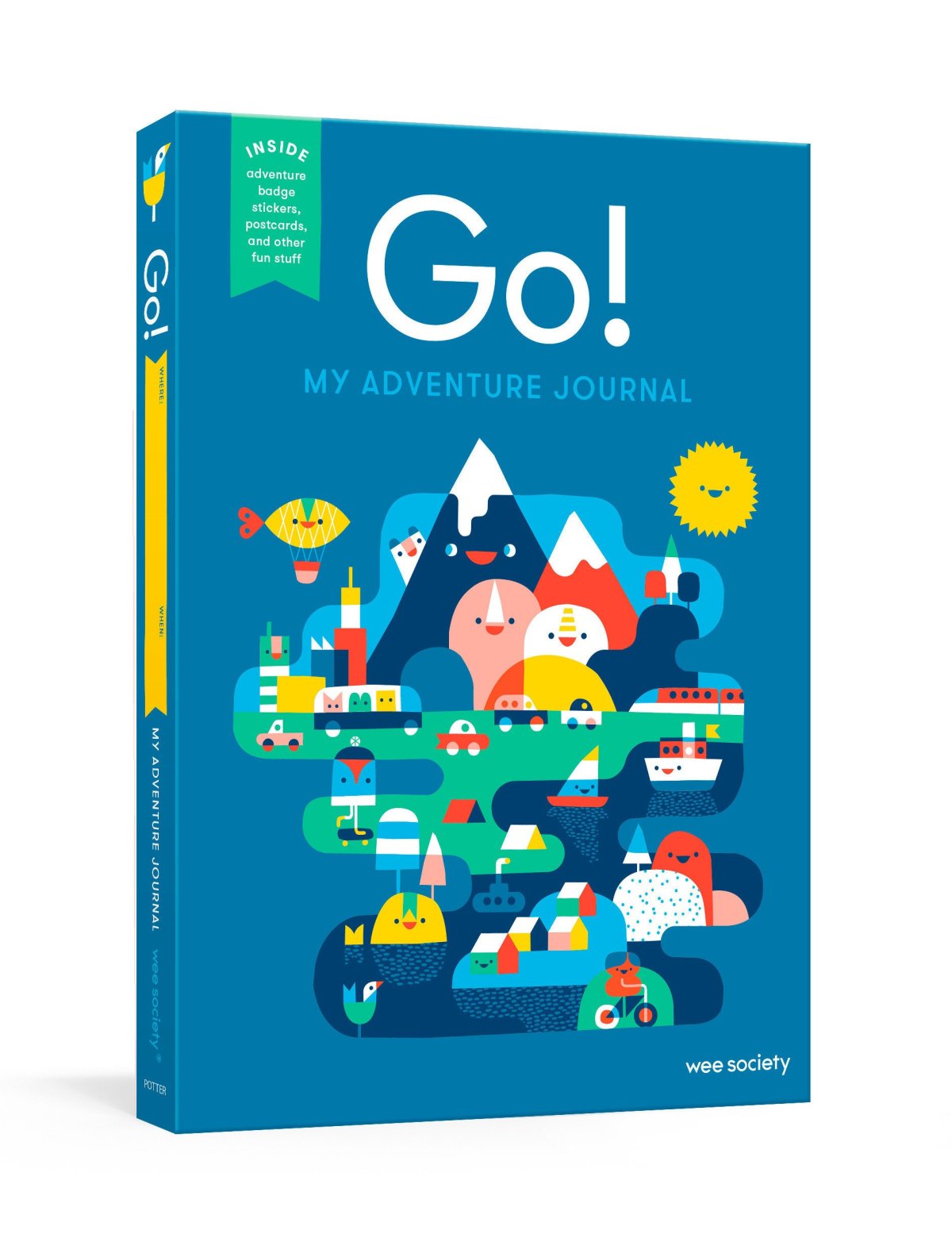 (Eng) Go! My Adventure Journal Diary (Hardcover) / Wee Society