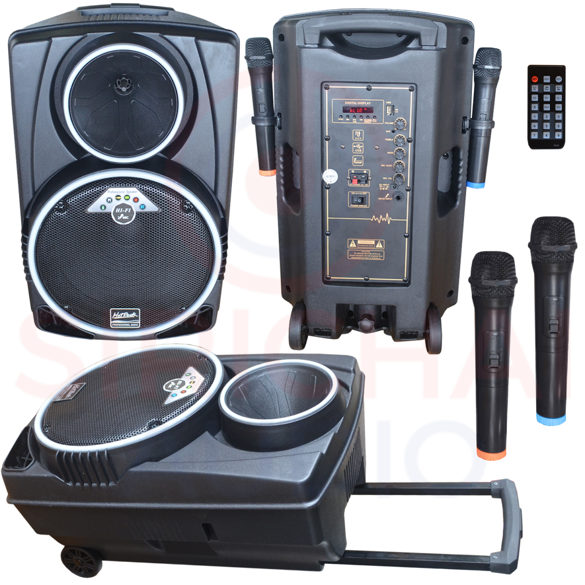 HOTROCK ลำโพงล้อลาก (12นิ้ว) SL12A