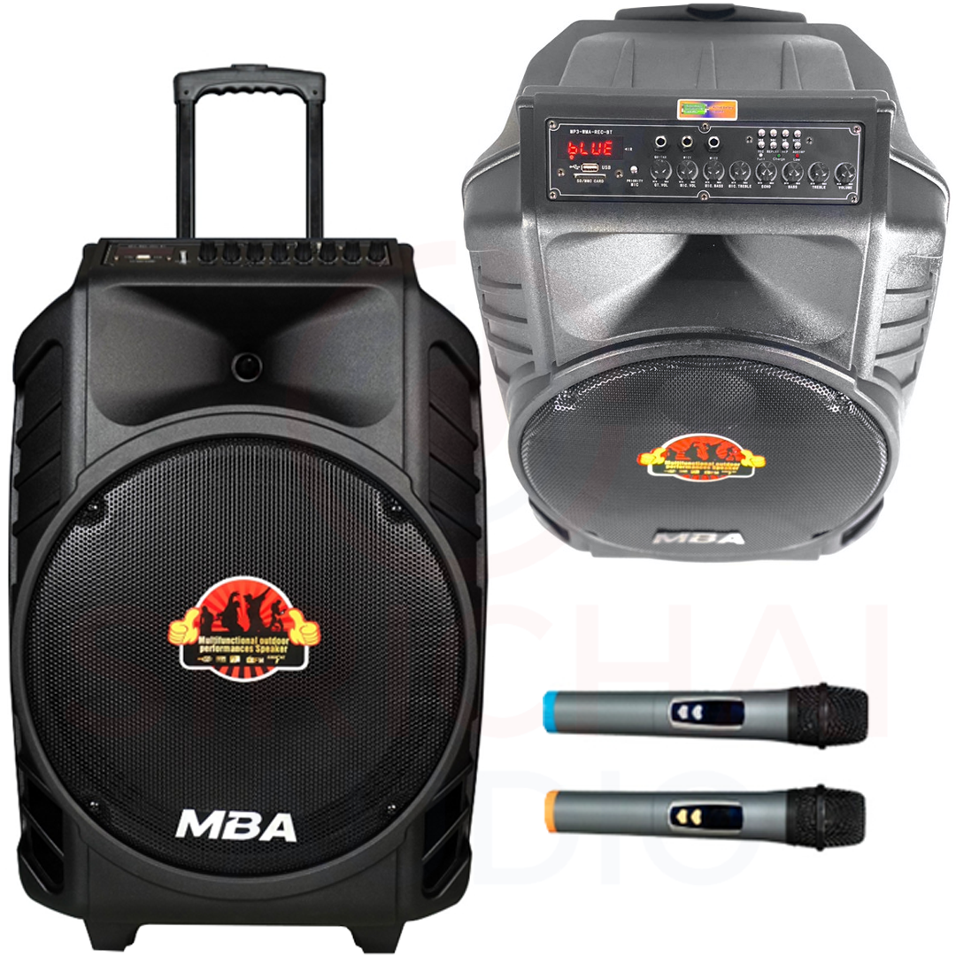 ตู้ลำโพงล้อลาก15นิ้ว MBA รุ่น MB9500