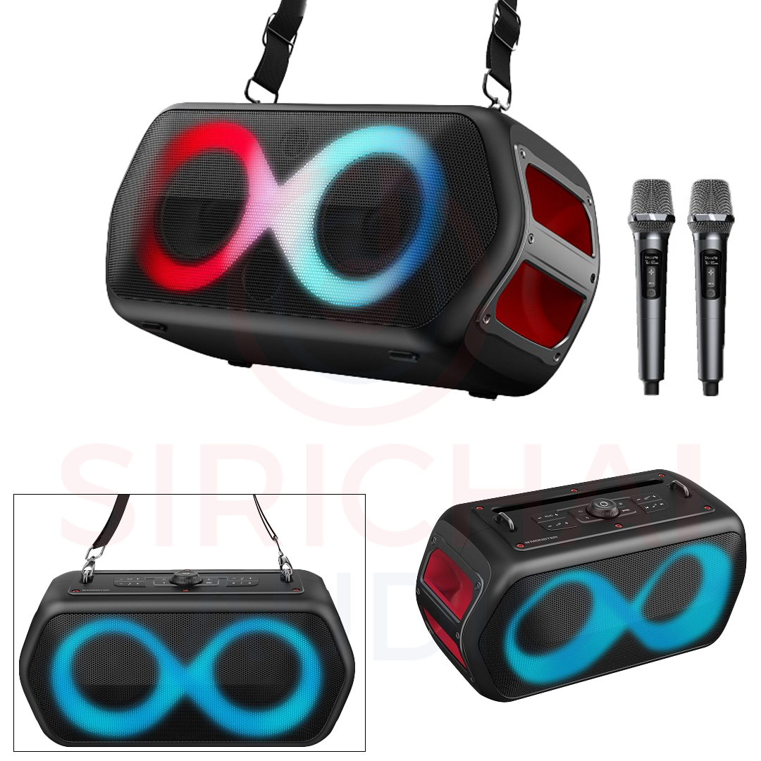 ลำโพงบลูทูธ MONSTER MUSIC BOX GO - sirichaiaudio