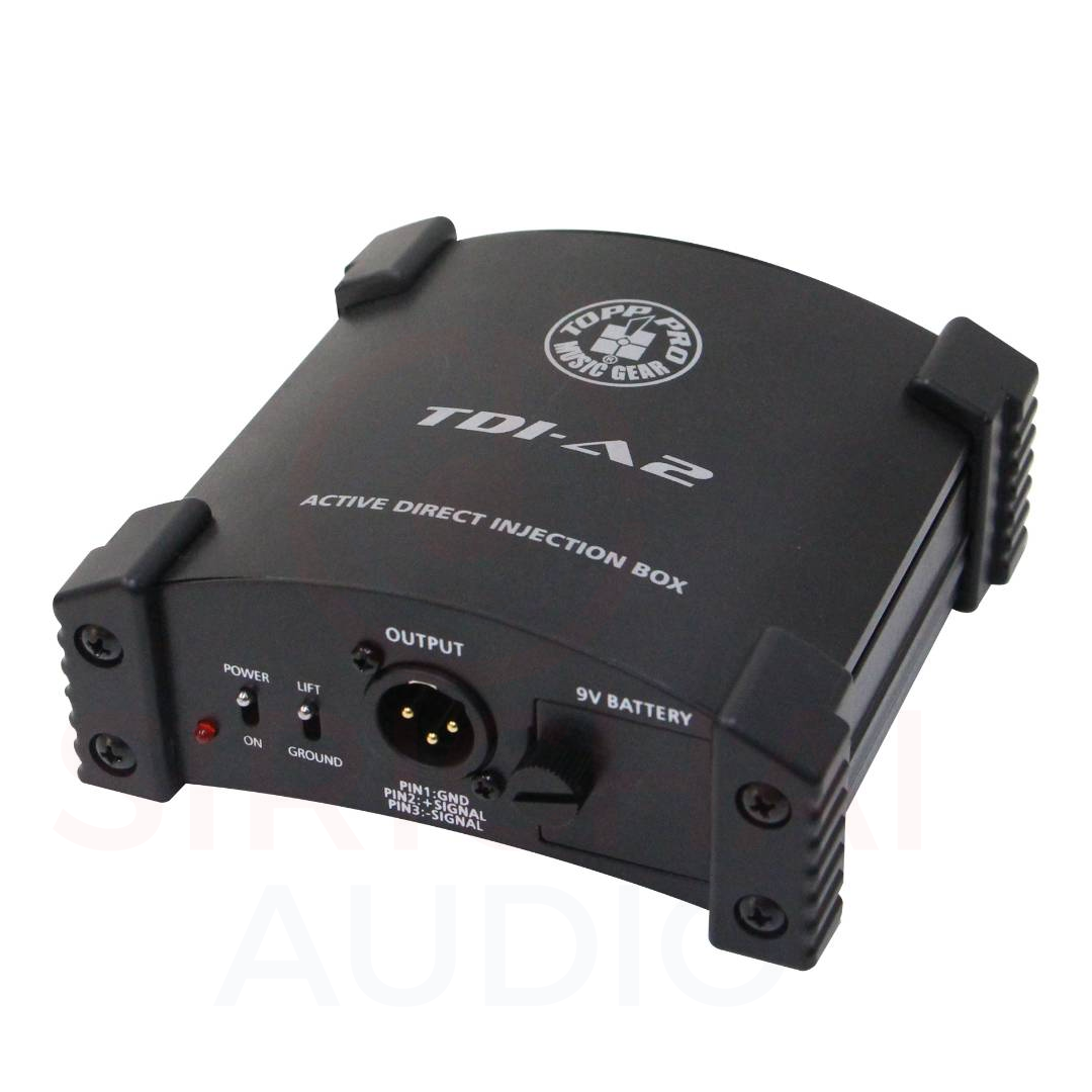 DI box Active ดีไอบ๊อก Direct Box TDI-A2 TOPP PRO