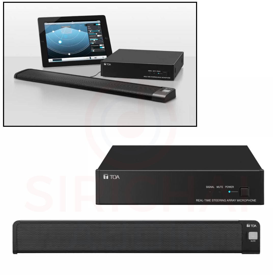 TOA AM-1 ไมโครโฟน Array สำหรับติดตั้ง ระบบเสียงติดตามผู้พูด ปรับเสียง ...