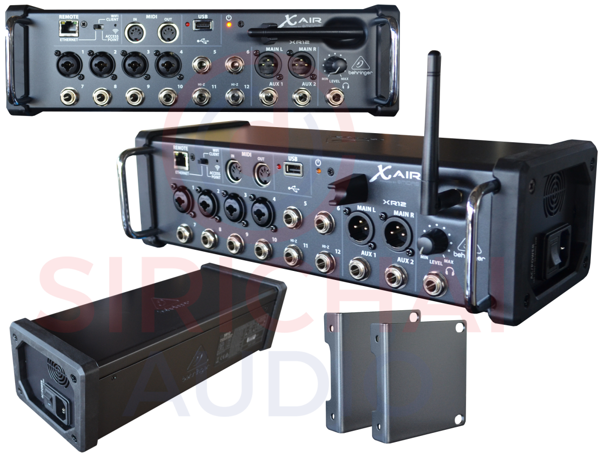 มิกซ์ดิจิตอล BEHRINGER รุ่น X-Air XR12 (Digital mixer)