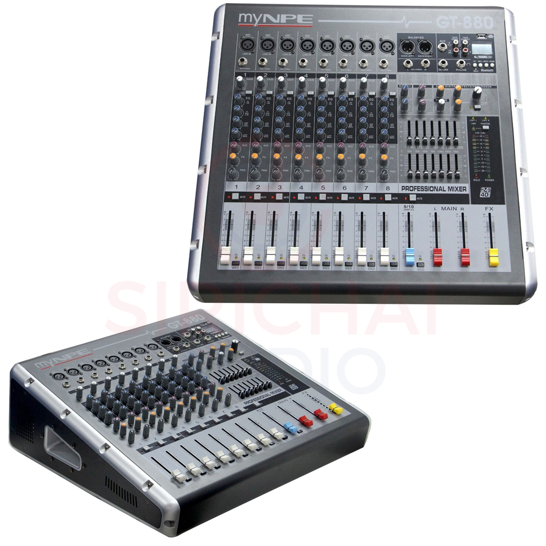 powermixer NPE รุ่น GT880 - sirichaiaudio