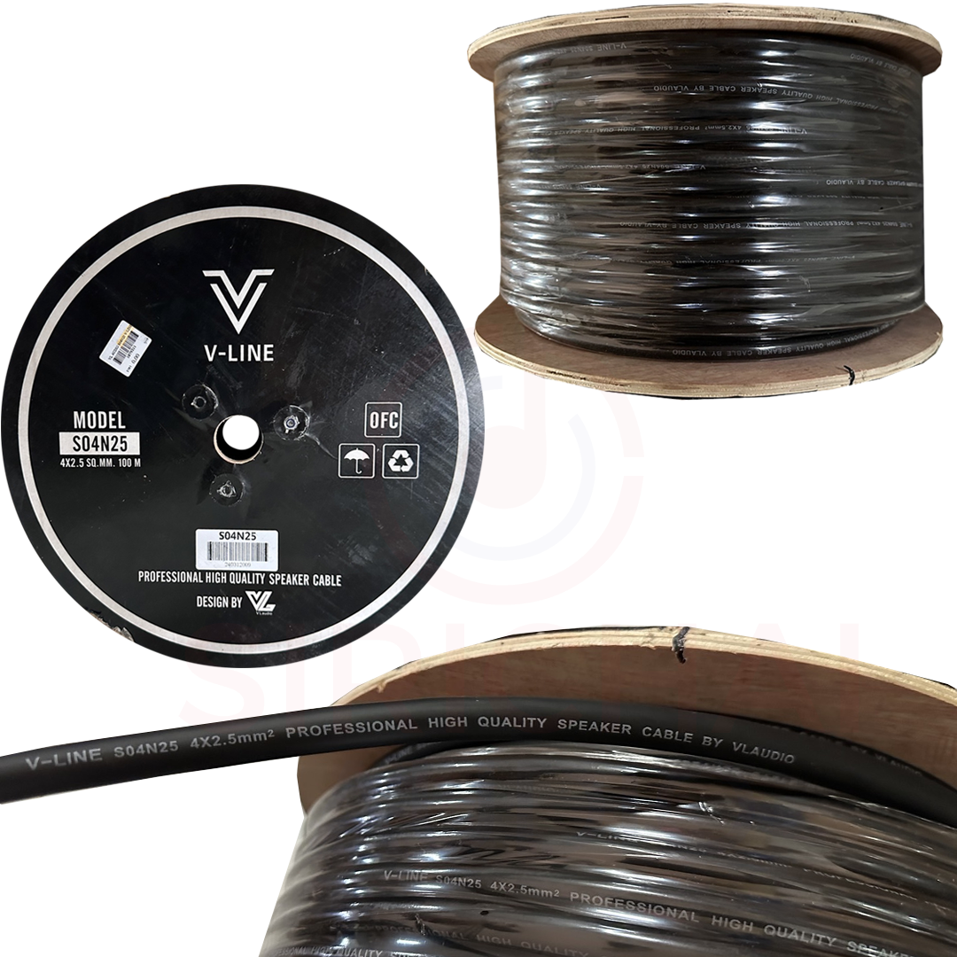 สายลำโพง VL AUDIO รุ่น V LINE TP02N25 , S04N25