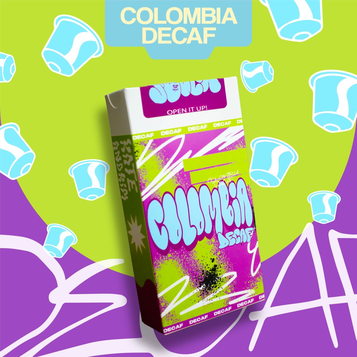 Colombia Excelso (SWP Decaf) Coffee Capsules ระบบ Nespresso