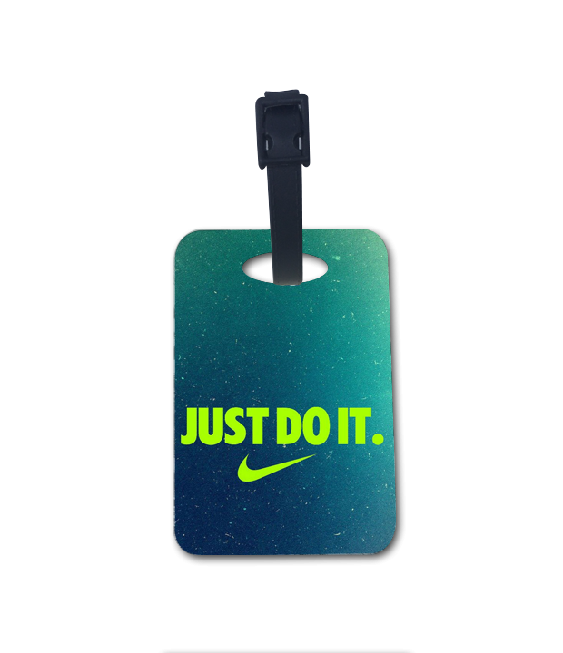 ป้าย tag ติดกระเป๋า Just do it Bag Tag - hyperlabthailand
