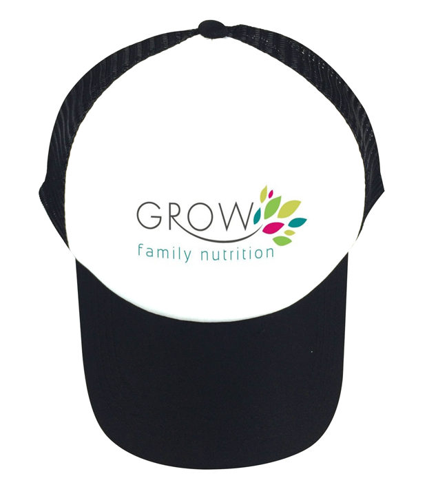 หมวกพิมพ์ Grow family nutrition cap - hyperlabthailand