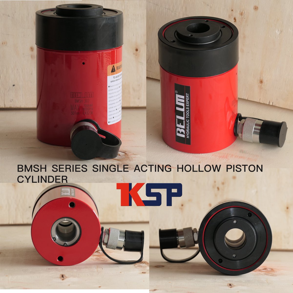 กระบอกไฮดรอลิค แกนทะลุ