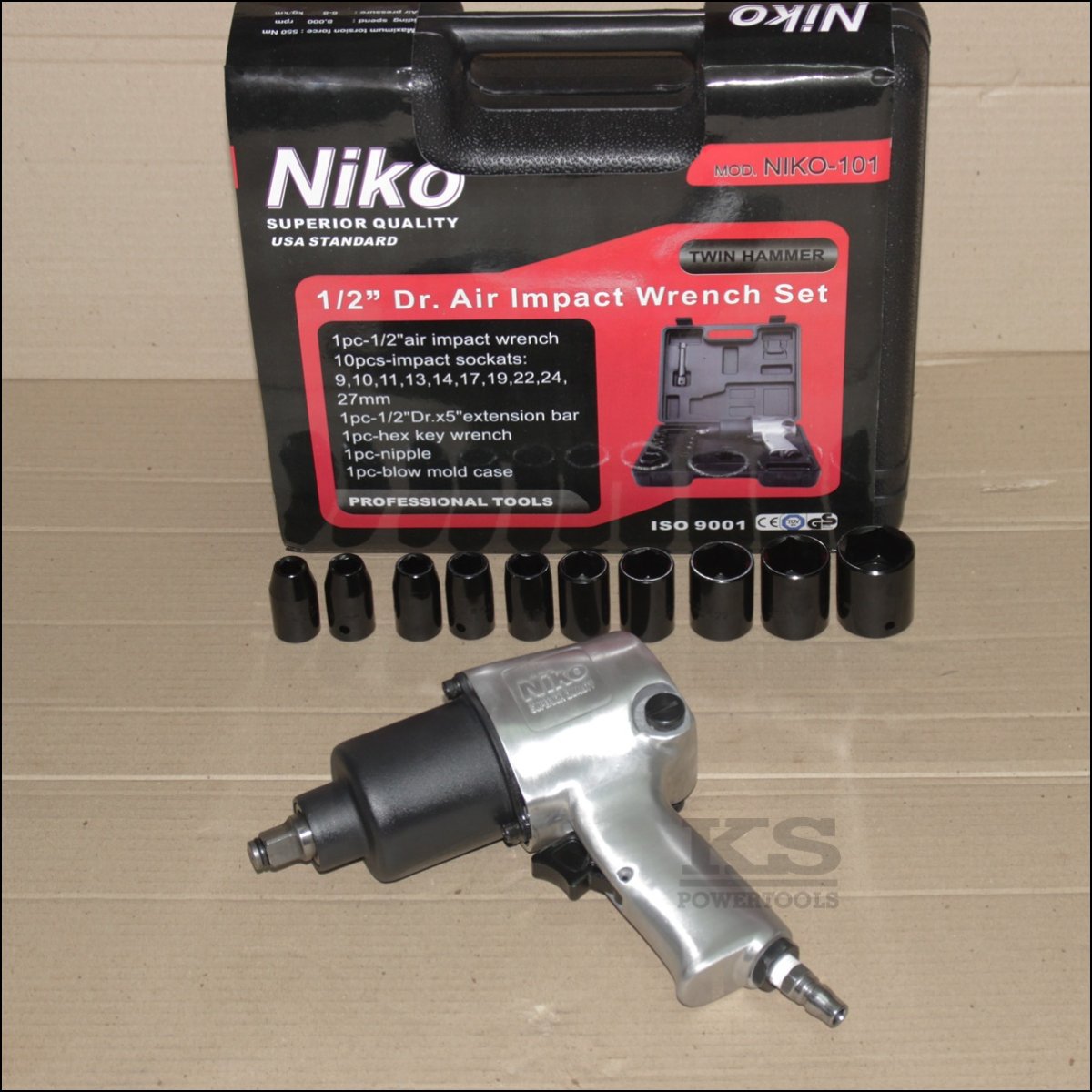 บ๊อกลมขนาด1/2" niko