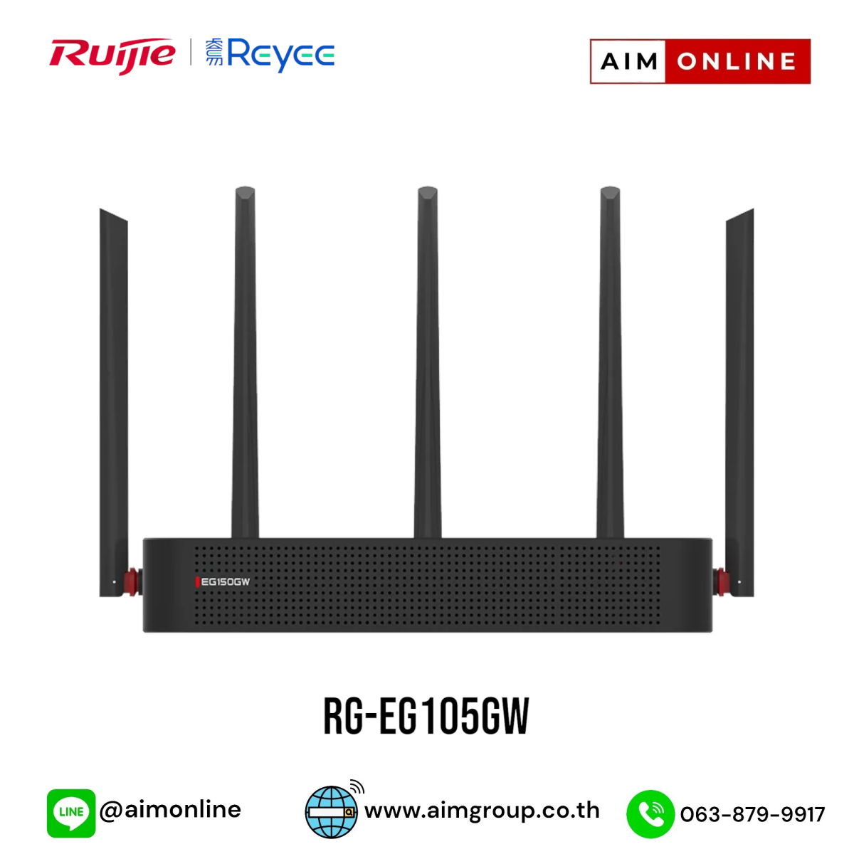 RG-EG105GW Cloud Managed Wireless Router Specifications - aimgroup