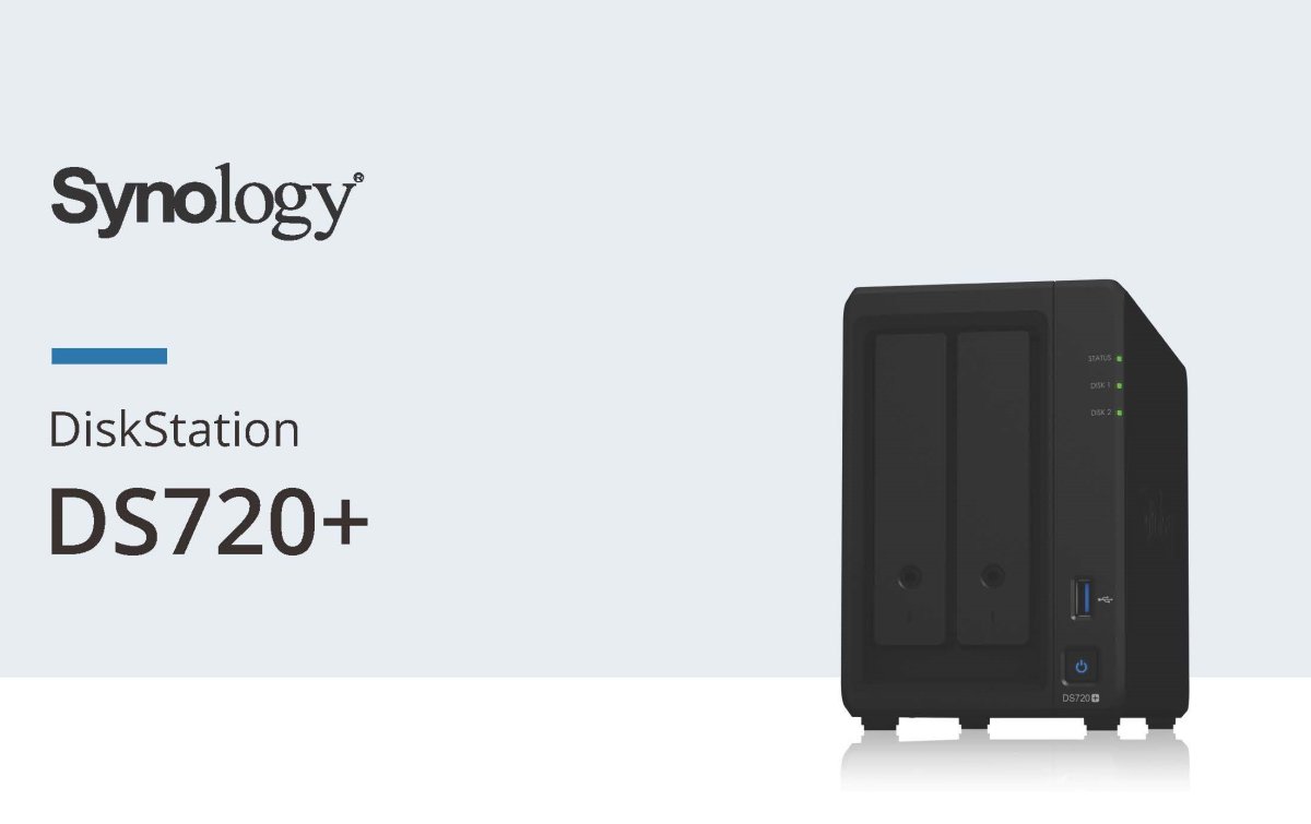 Synology DiskStation DS720 Quad Core 2.0 GHz