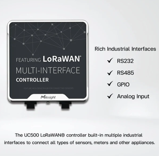 UC502 Wireless LoRaWAN Controller/ Battery Powered