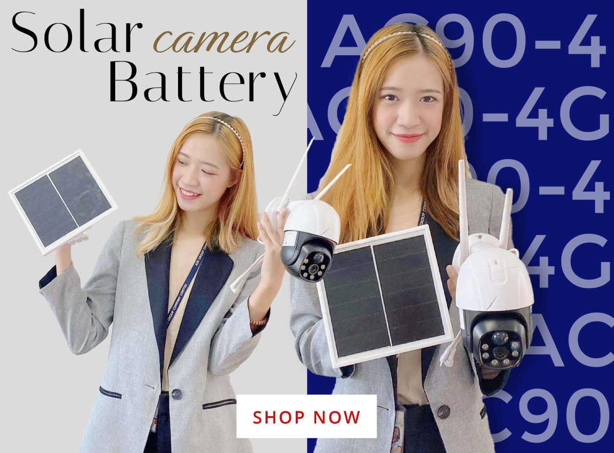 AC90-4G Cantonk Solar Bettery Camera AC90-4G
