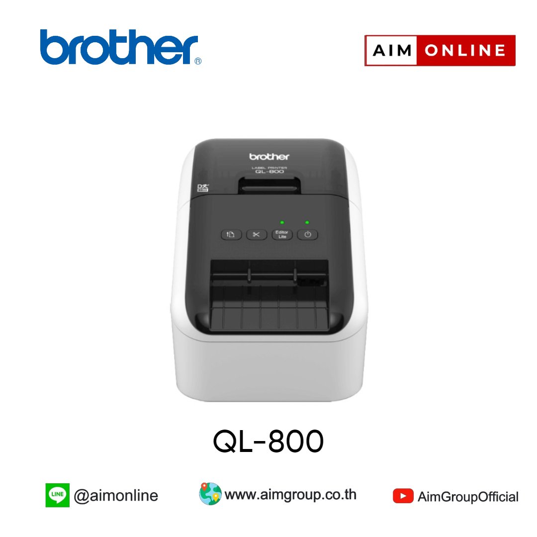 QL-800 LABEL PRINTER WITH PC - aimgroup