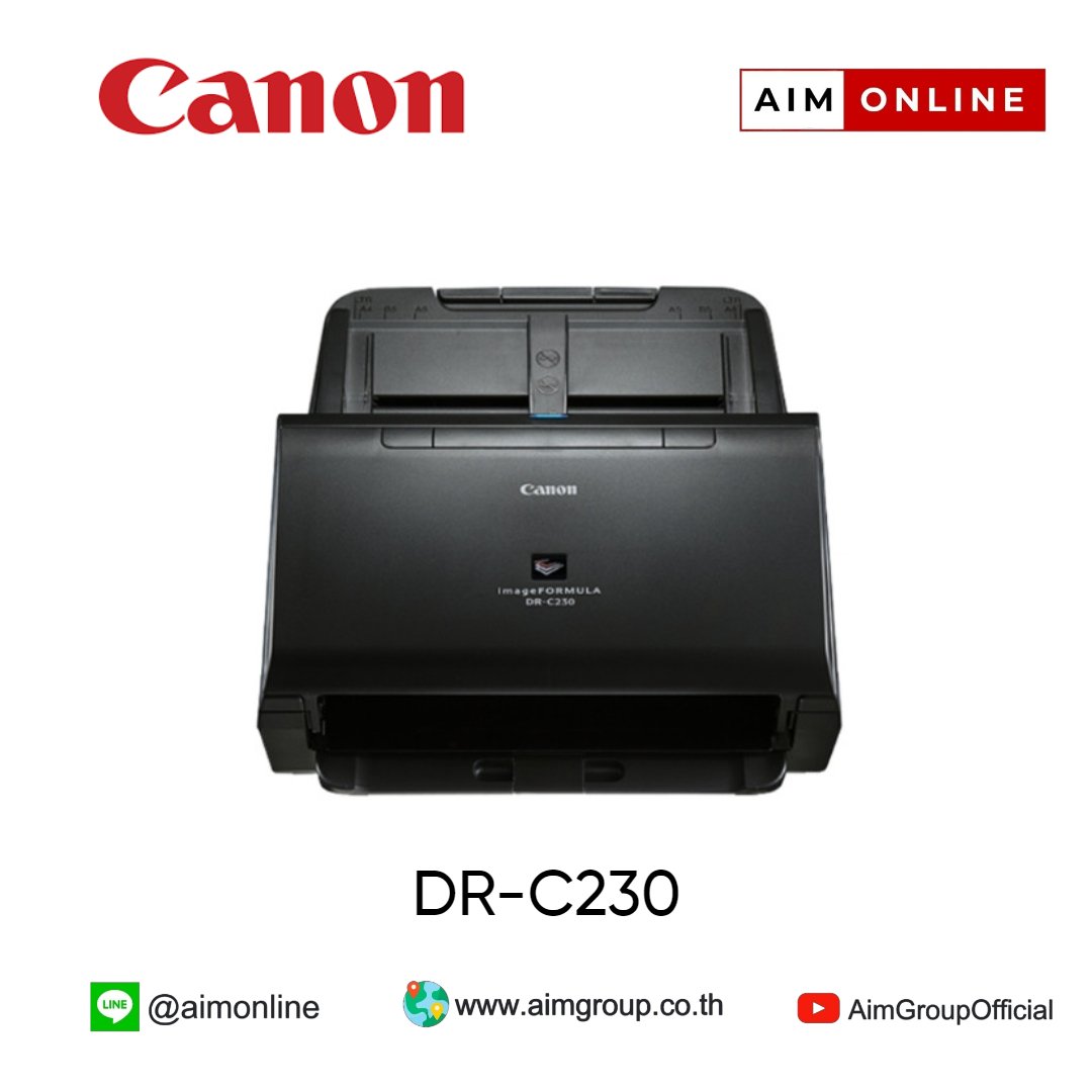 DR-C230 DOCUMENT SCANNER A4 ราคาพิเศษ 18,000.- - aimgroup