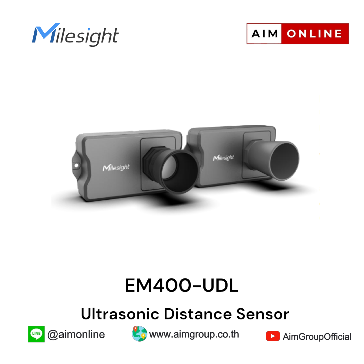 EM400-UDL / Ultrasonic Distance Sensor
