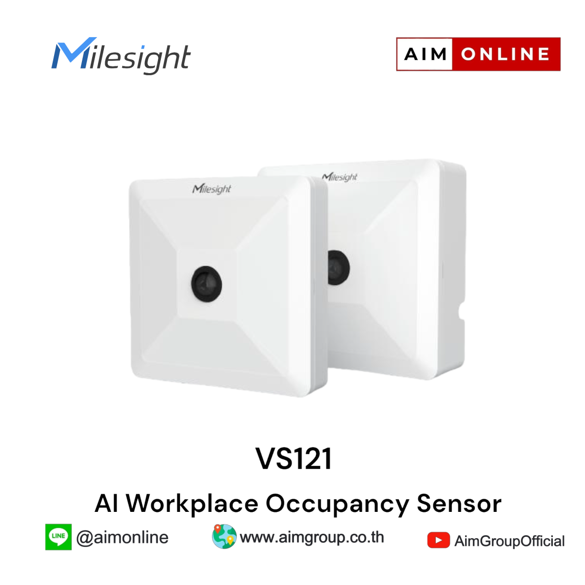 VS121 / AI Workplace Occupancy Sensor