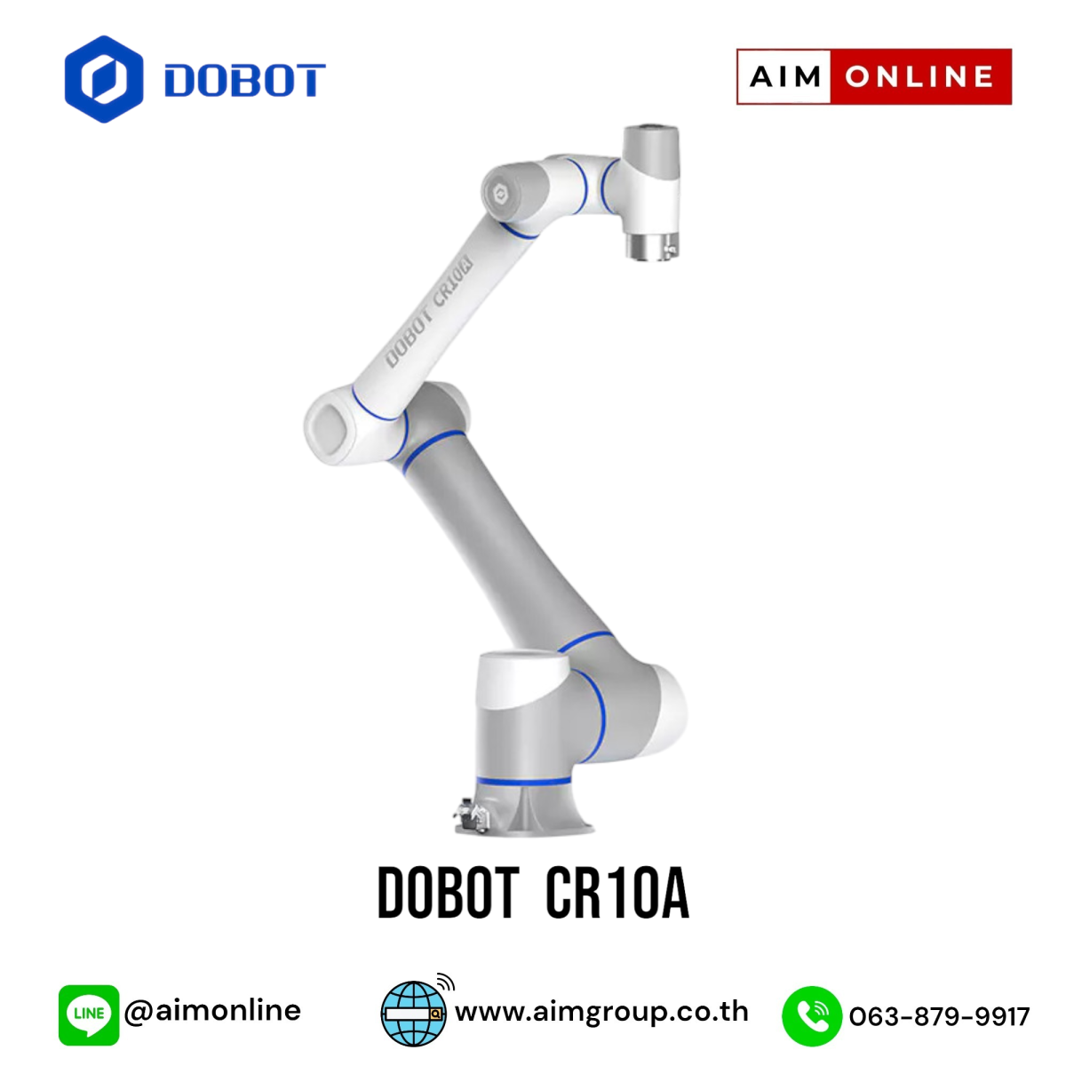 DOBOT Model: CR10A CRA Collaborative Robot Series - aimgroup