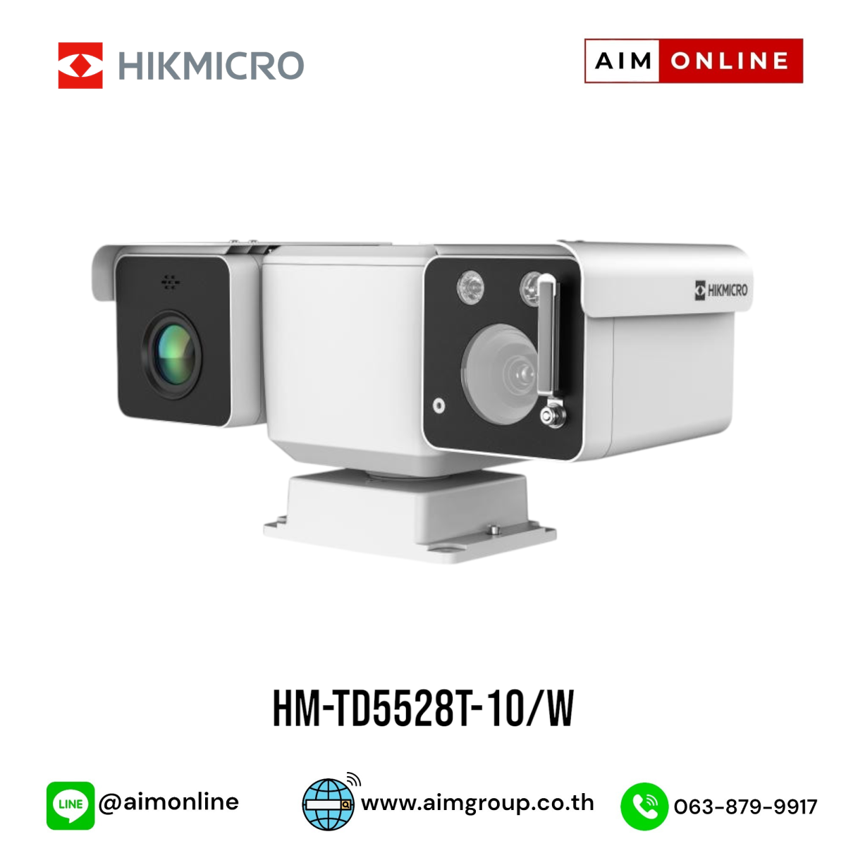 HIKMICRO Thermal Imaging Camera Model:HM-TD5528T-10/W - aimgroup