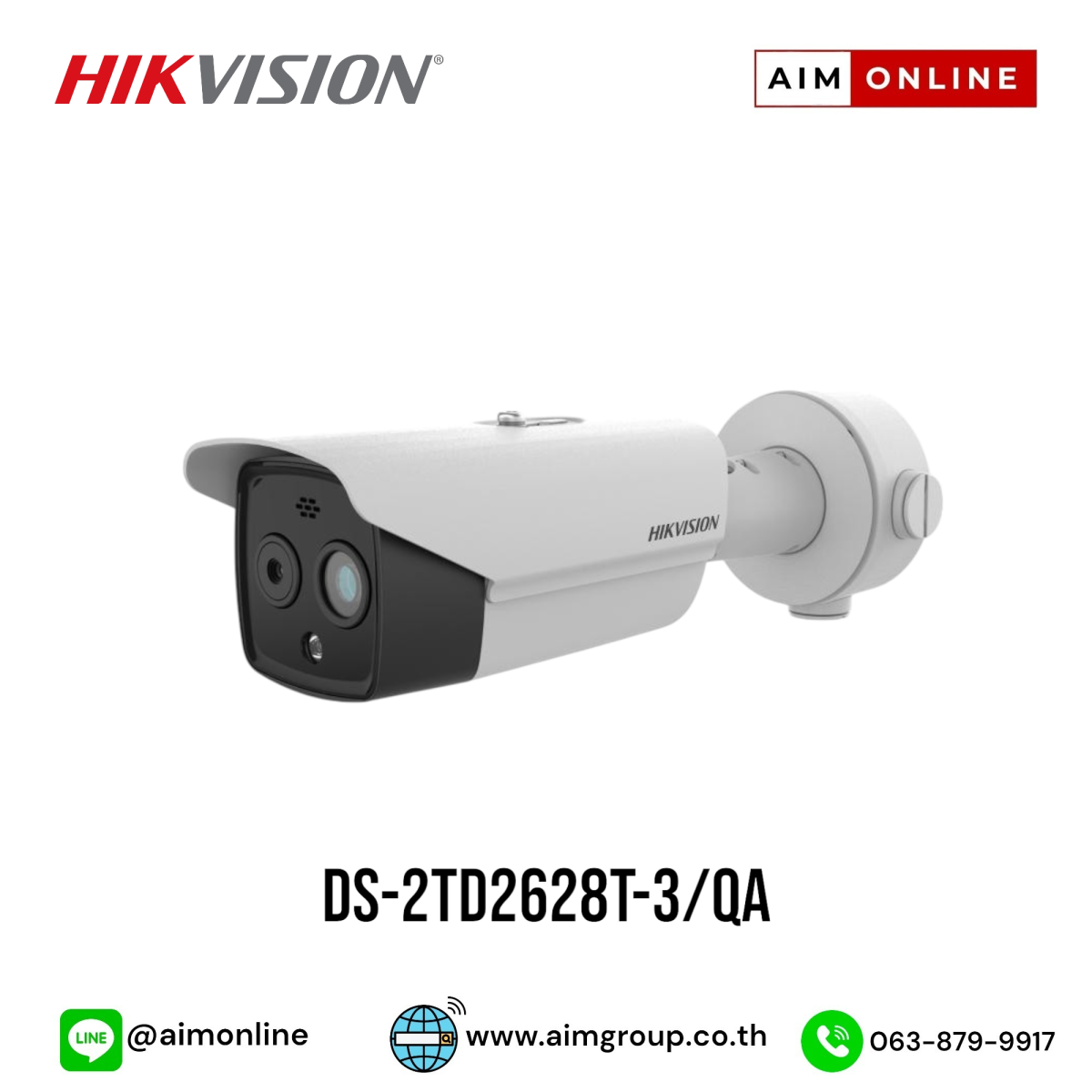 HIKVISION Thermo Camera Model:DS-2TD2628T-3/QA ราคาพิเศษ - aimgroup