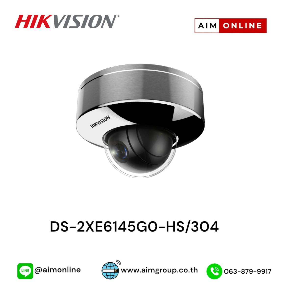HIKVISION Fixed Dome Explosion-Proof Network Camera - aimgroup