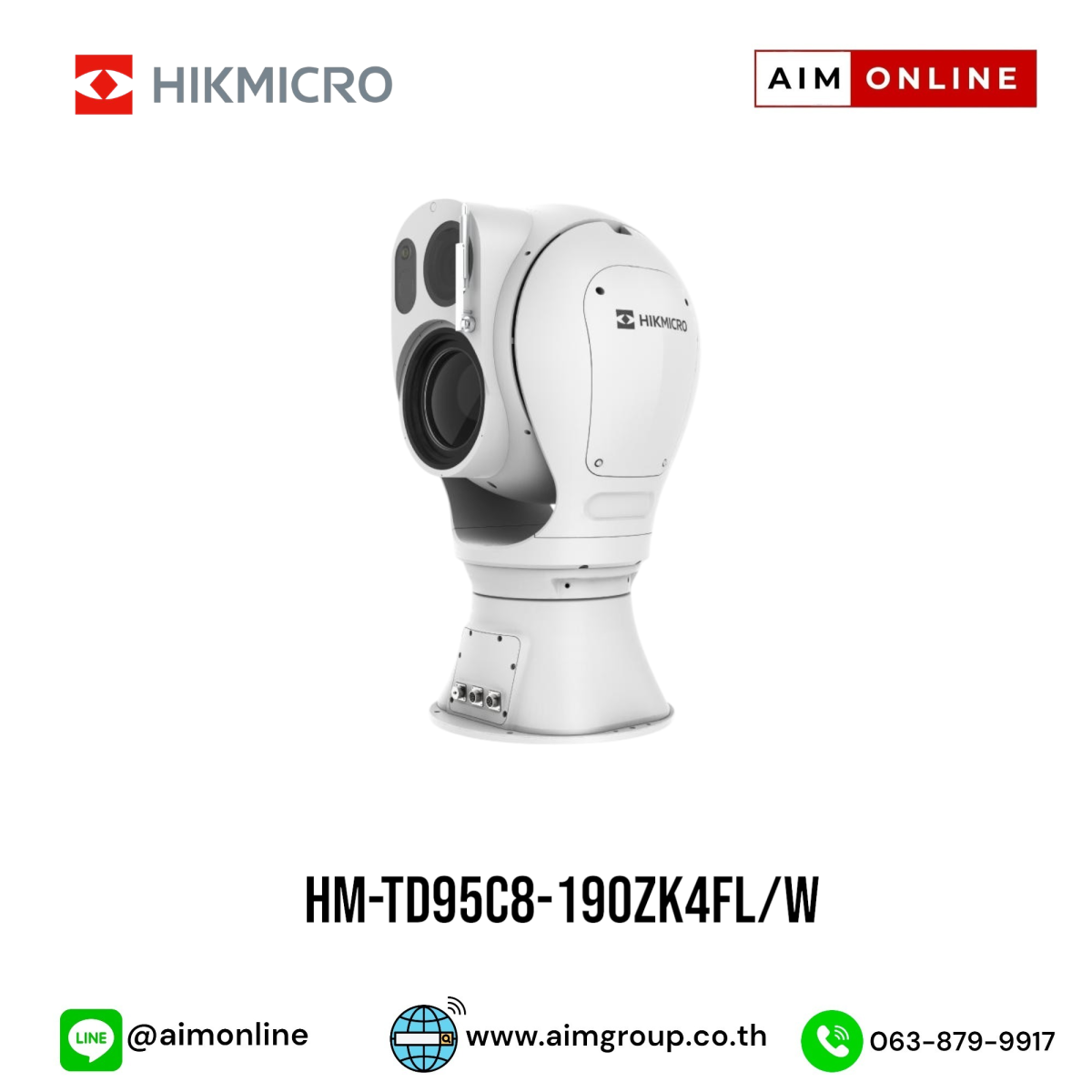 HIKMICROThermal & Optical Bi-spectrum Network Sphere