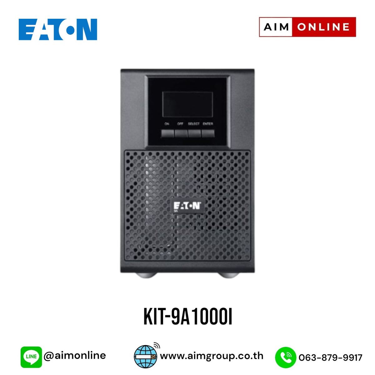 EATON Eaton 9A 1000VA Tower KIT Model KIT-9A1000I