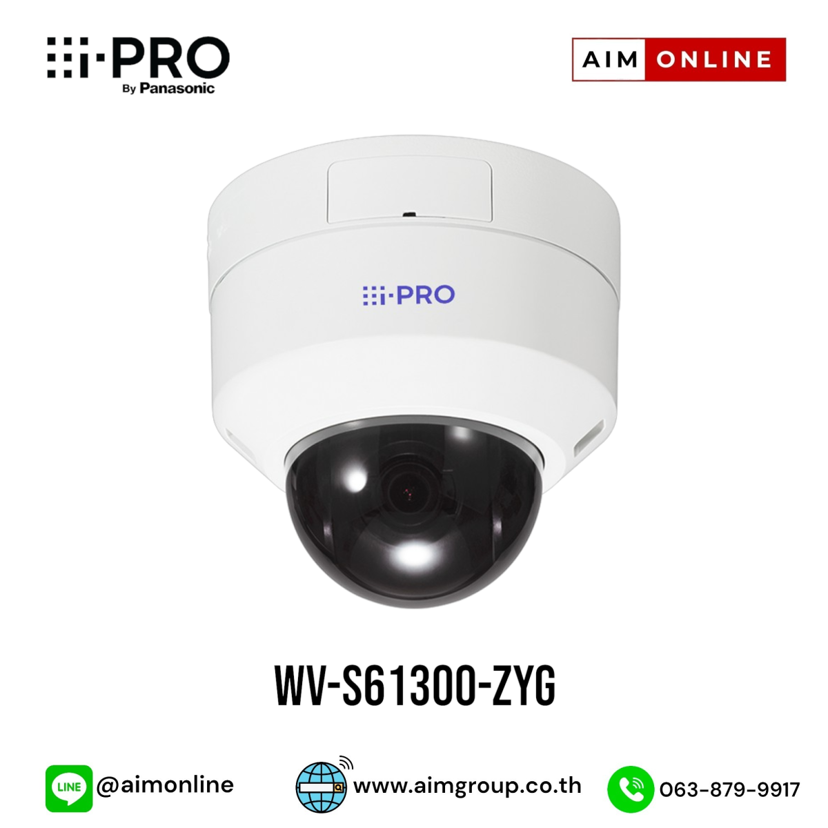 i-PRO PTZ Network Camera Model WV-S61300-ZYG - aimgroup