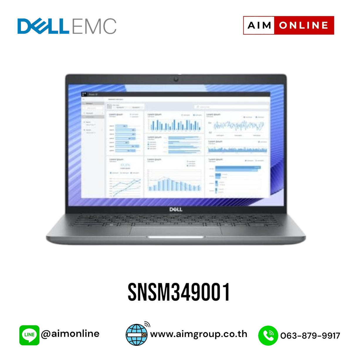 DELL Precision M3490 Core Ultra 7 Model SNSM349001
