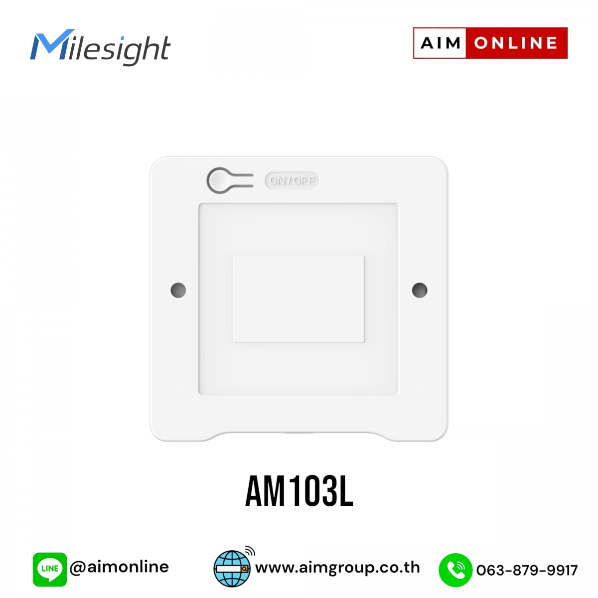 Milesight Ambience Monitoring Sensor Model AM103L - aimgroup