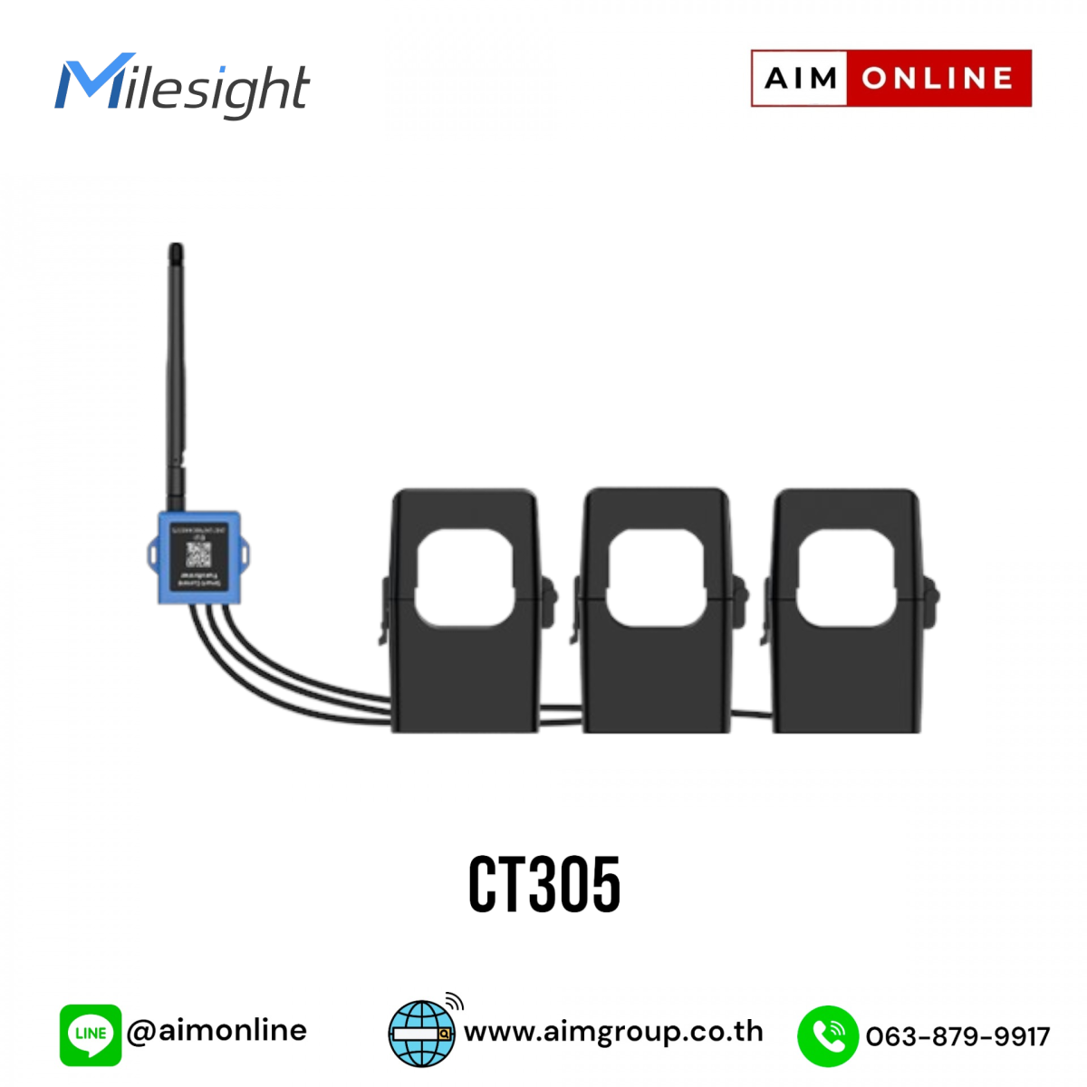 Milesight Smart Current Transformer Model CT305 - aimgroup