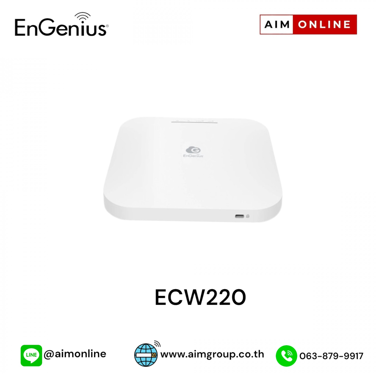 EnGeniusCloudAX1800Wi-Fi62x2IndoorWirelessAccessPoint:ECW220