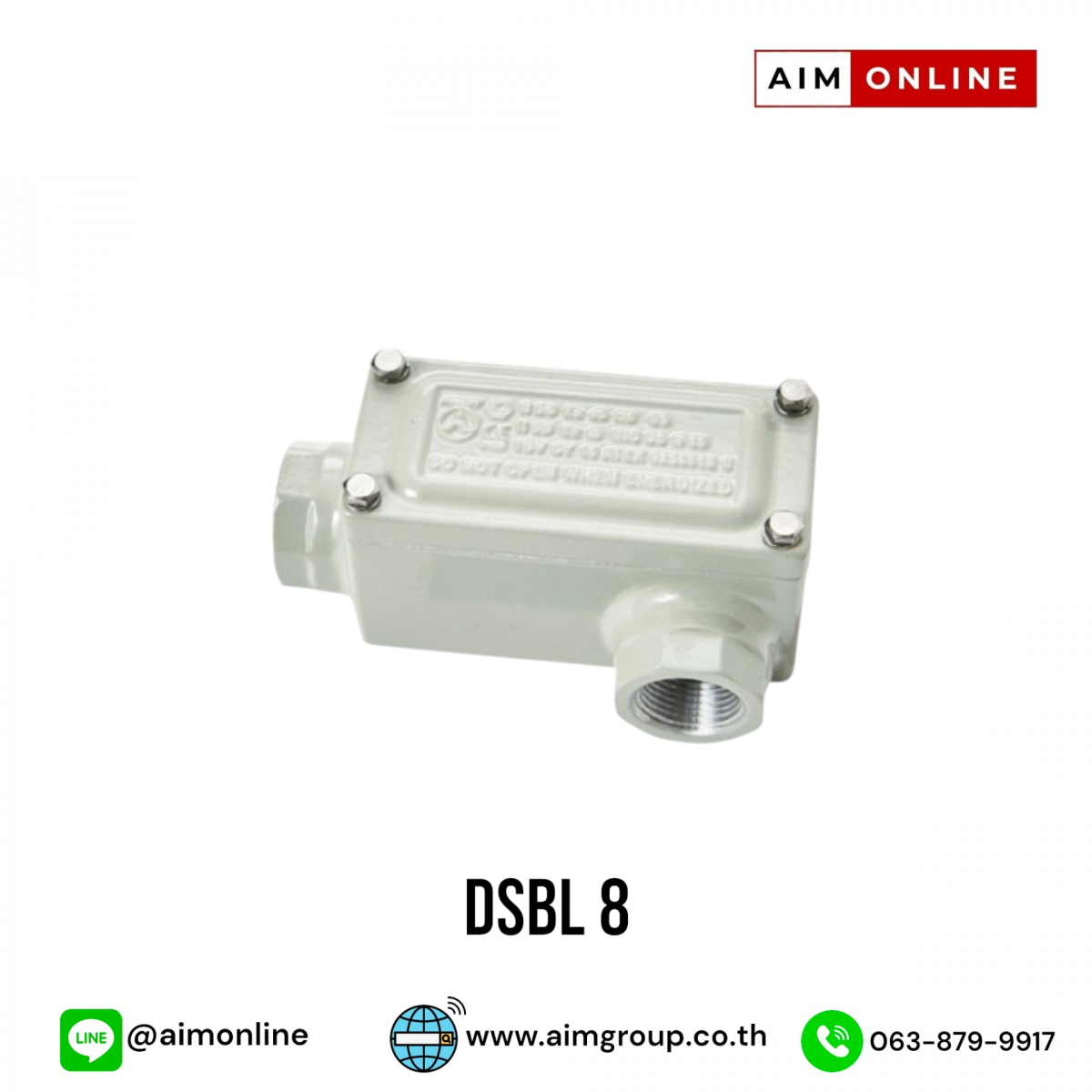 ALLOY Conduit Outlet Bodies Box,DSB Series Model DSBL 8