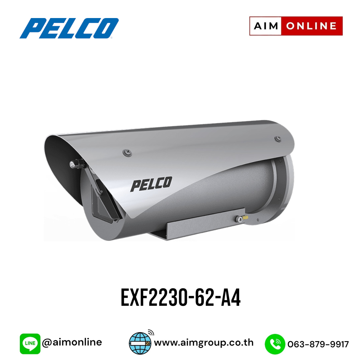 PELCO 2MP Explosion-proof camera :EXF2230-62-A4 ราคาพิเศษ - aimgroup