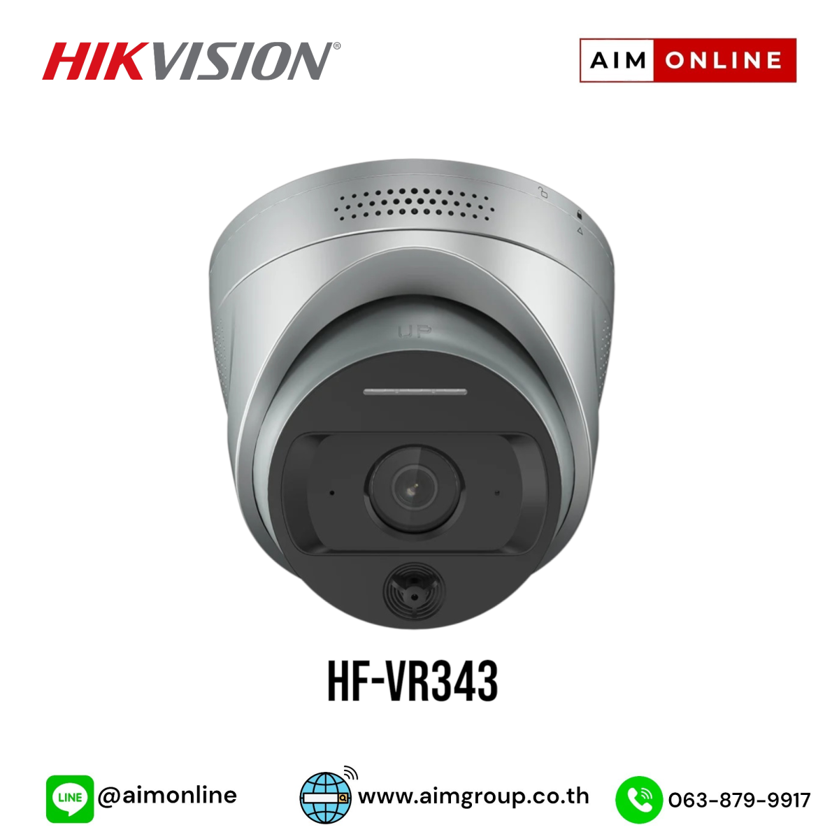 HIKVISION 4MP Intelligent Fusion Fire Detection HF-VR343 - aimgroup