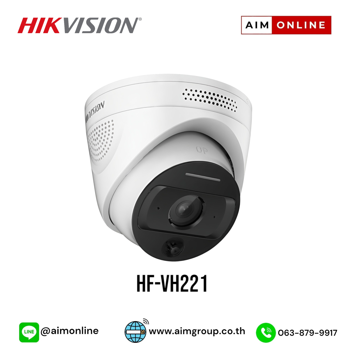 HIKVISION HIKFIRE Fire Detection Camera Model : HF-VH221