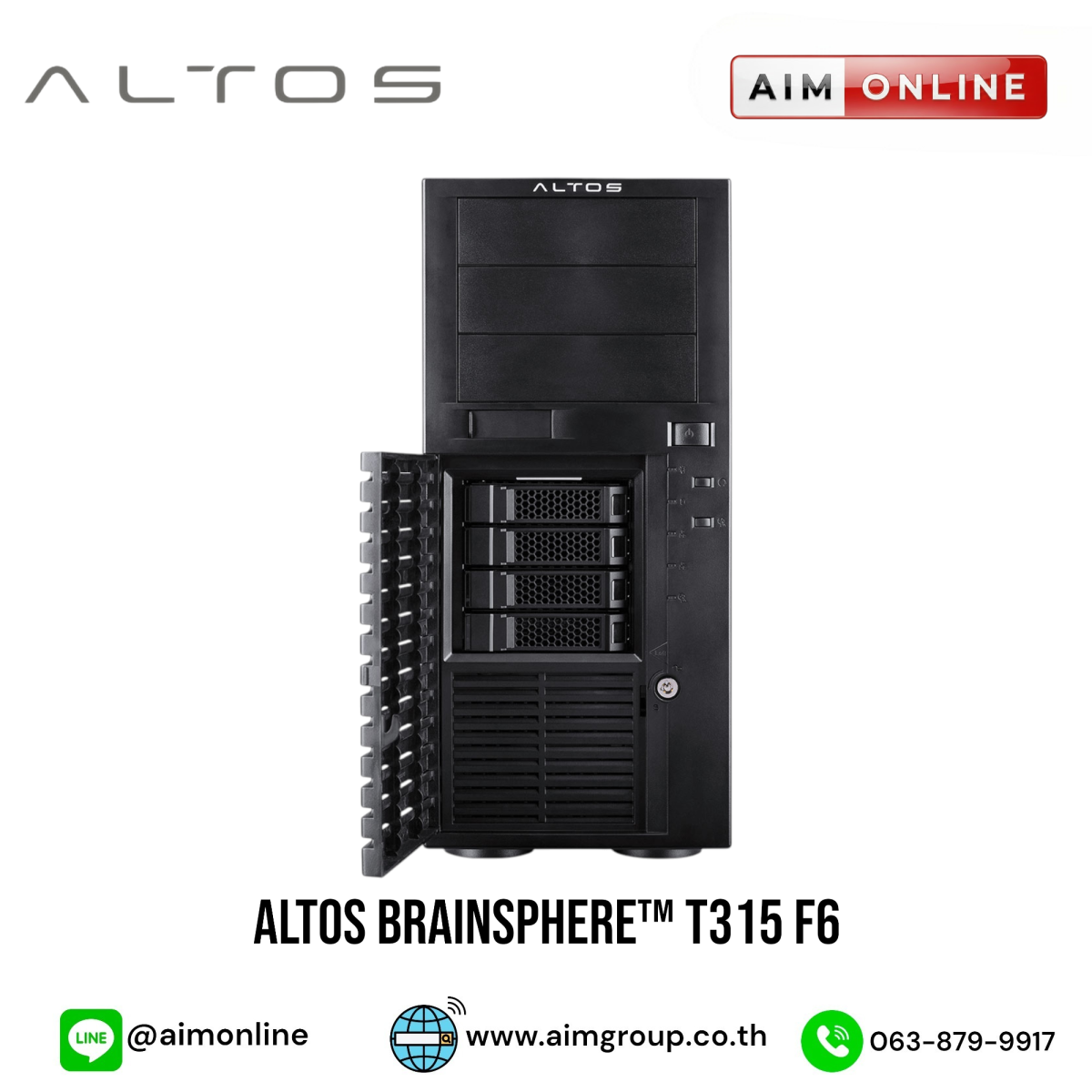 ALTOS Model : T315 F6 CPU AMD EPYC™ 4464P