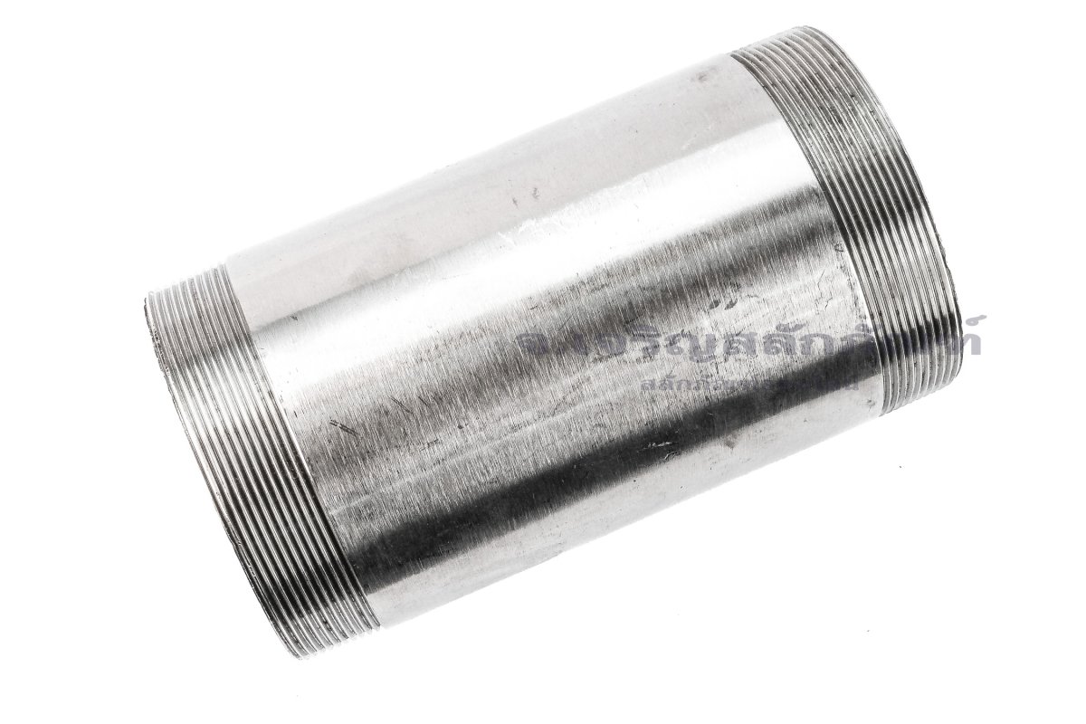 ข้อต่อตรงเกลียวนอกสแตนเลส แบบยาวพิเศษ (เกลียวนอก x เกลียวนอก) ขนาด 4"x4 ...