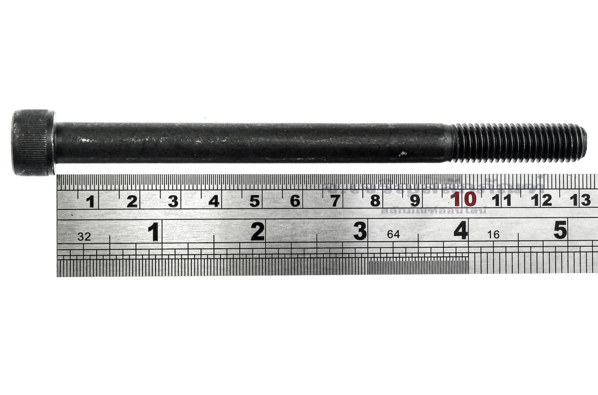 น็อตหัวจมดำแข็ง M10x130