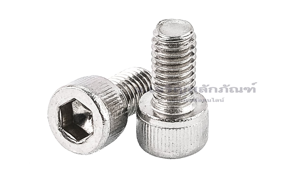 น็อตหัวจมสแตนเลส 3/16" เกลียว (UNF) 32 ยาว 3/8"